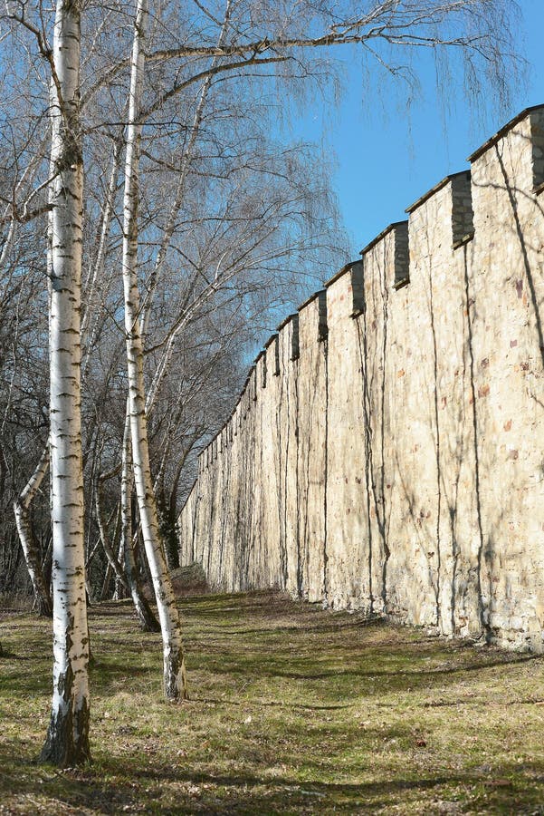 Beautiful Medieval Fortress Wall Stock Image - Image of fortress ...