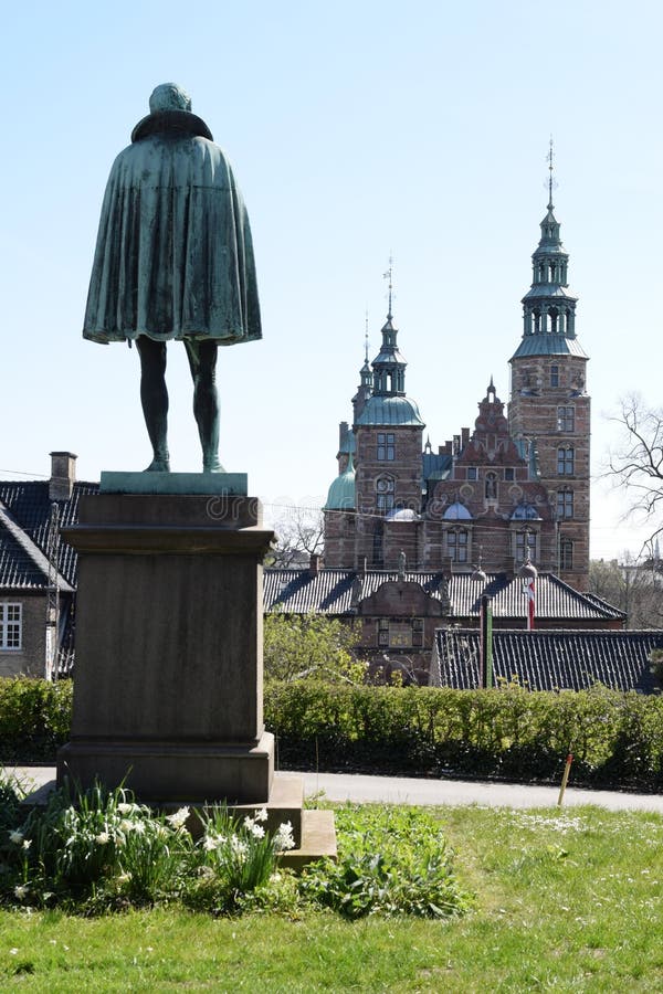 Beautiful Medieval Rosenborg Castle Copenhagen Denmark Editorial ...