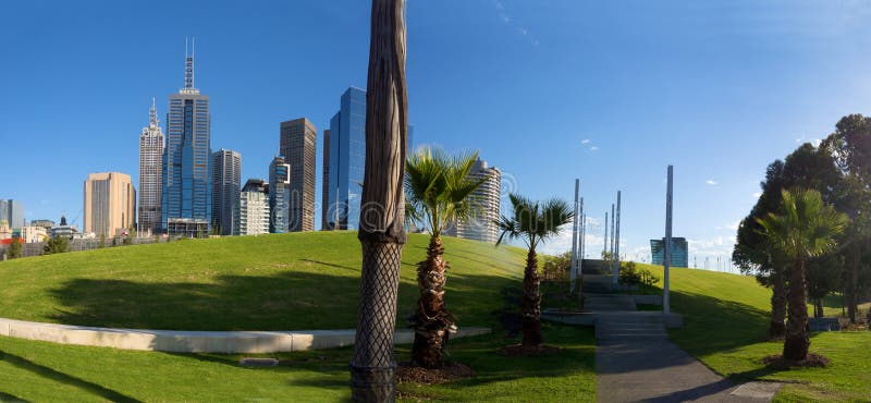 Melbourne Morning stock photo. Image of australian, city - 39518924