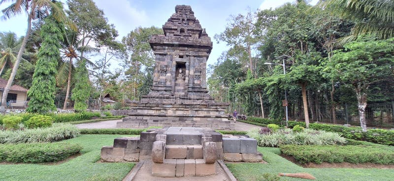 The Beautiful Merak Temple is Located in Central Java, Indonesia Stock ...