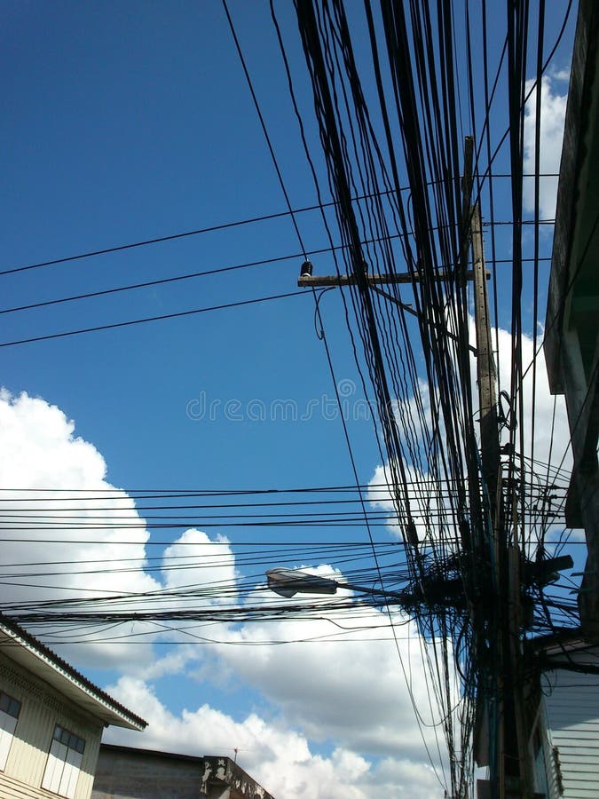 Beautiful Mess stock image. Image of messy, mess, wire - 42627517