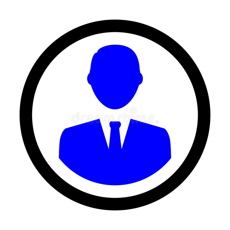 Account Profile Icon stock vector. Illustration of designed - 274597396