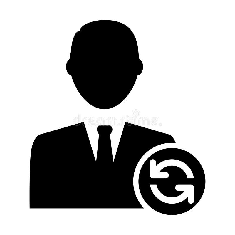 Account Update Icon stock vector. Illustration of icon - 274597560