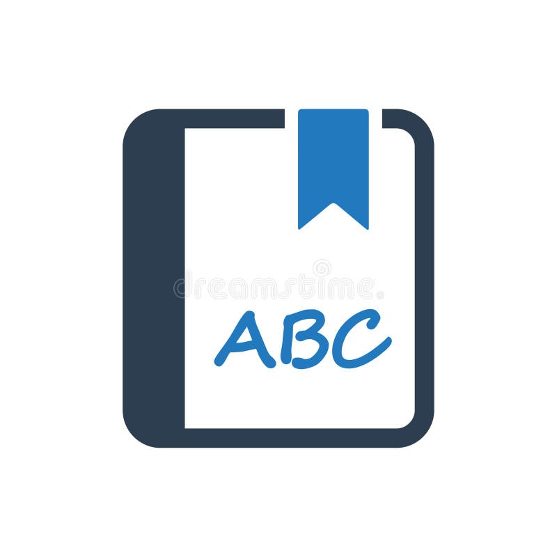 Alphabet Learning Icon stock vector. Illustration of symbol - 120821400