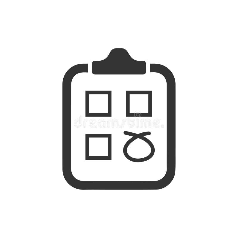 Audit, Test, Check, Report Icon. Simple Editable Vector Graphics Stock ...