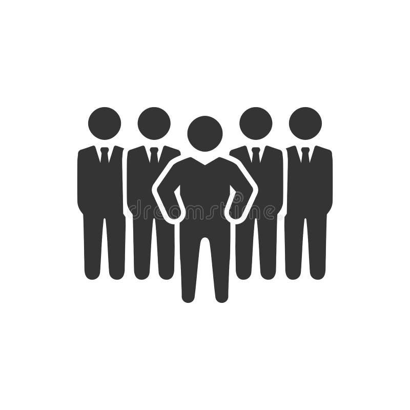 Business Group Icon stock vector. Illustration of vector - 99655709
