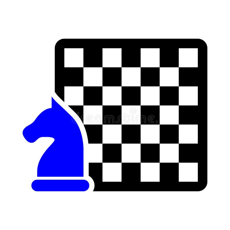 Chess Board Icon stock vector. Illustration of equipment - 308138542