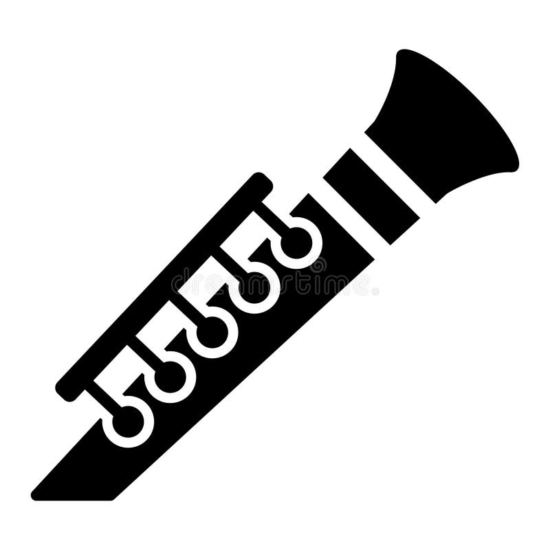Clarinet Icon stock illustration. Illustration of orchestra - 250341684