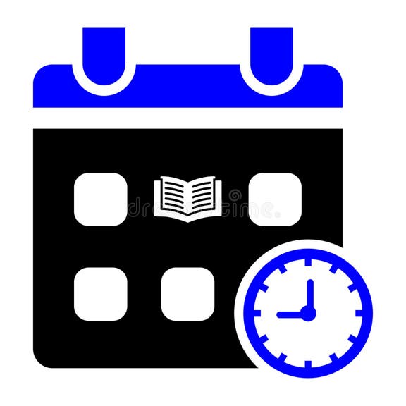 Class Schedule Icon stock vector. Illustration of design - 270577220