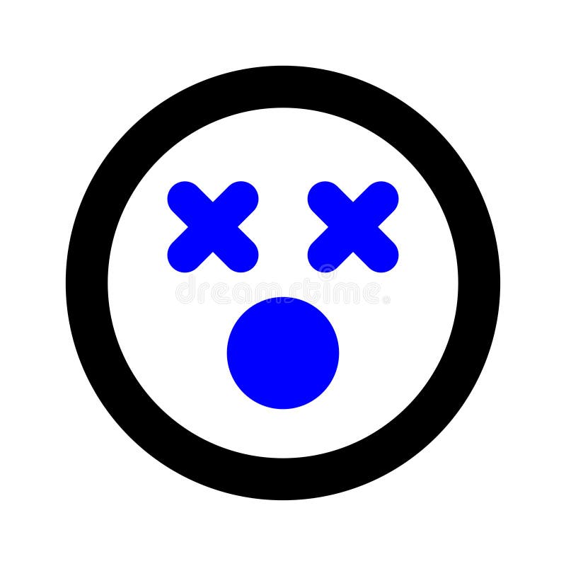 Dizzy Man. Vector Illustration Decorative Design Stock Illustration ...