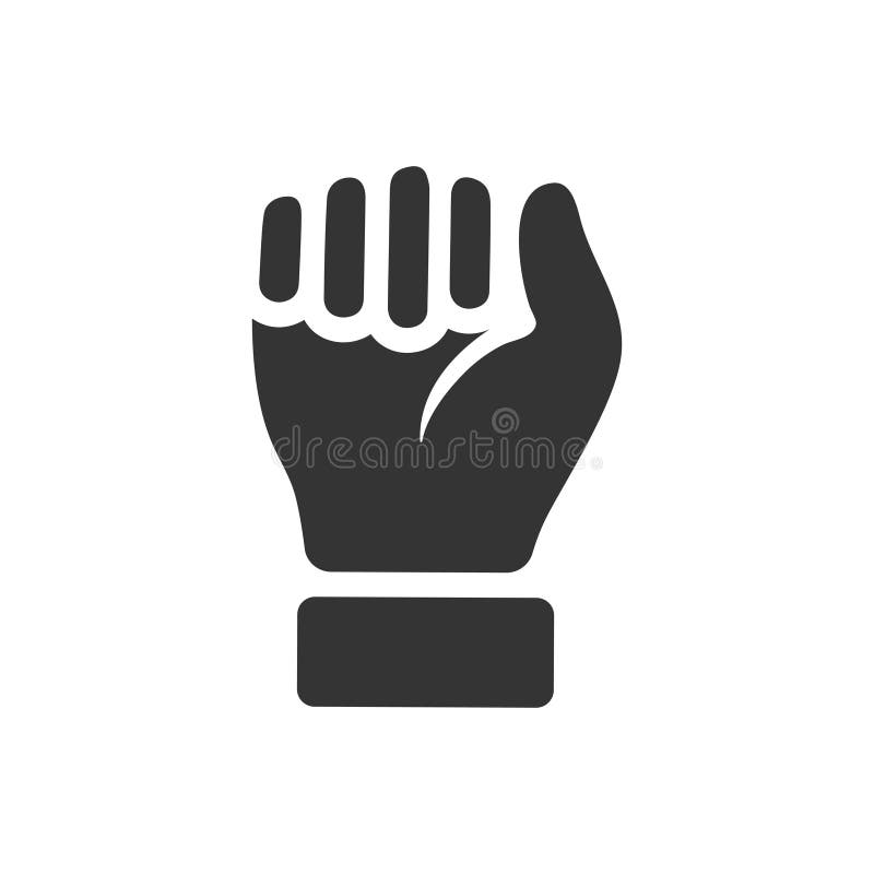 Durable Hand / Power Icon stock vector. Illustration of strong - 120395284