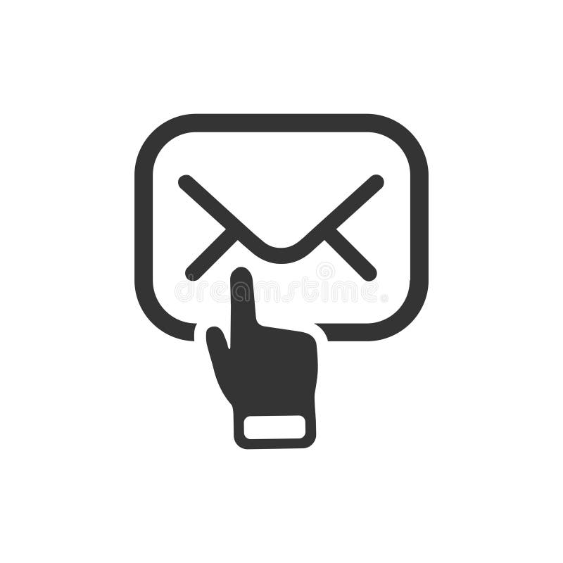 Email Subscription Icon stock vector. Illustration of email - 120396509