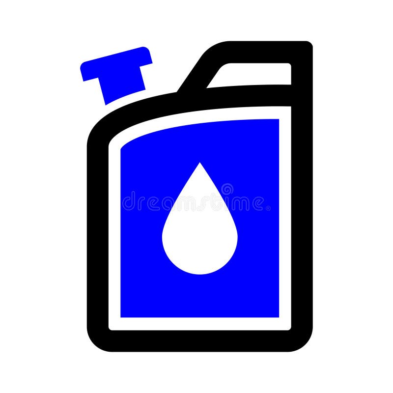 Engine oil Icon stock illustration. Illustration of bangladesh - 346919798
