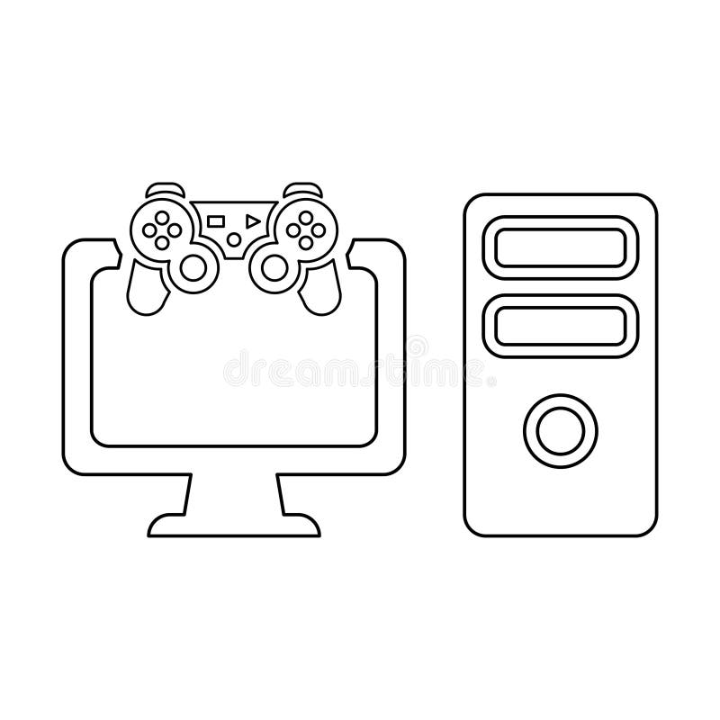 Gaming Pc Stock Illustrations – 20,815 Gaming Pc Stock Illustrations ...