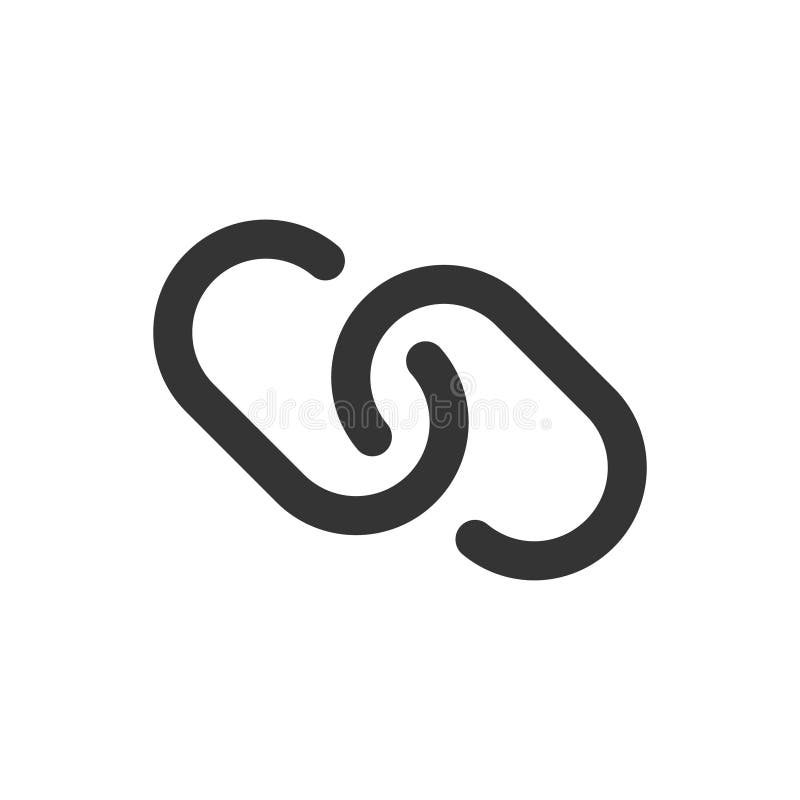 Link Building Icon stock vector. Illustration of sign - 99659893