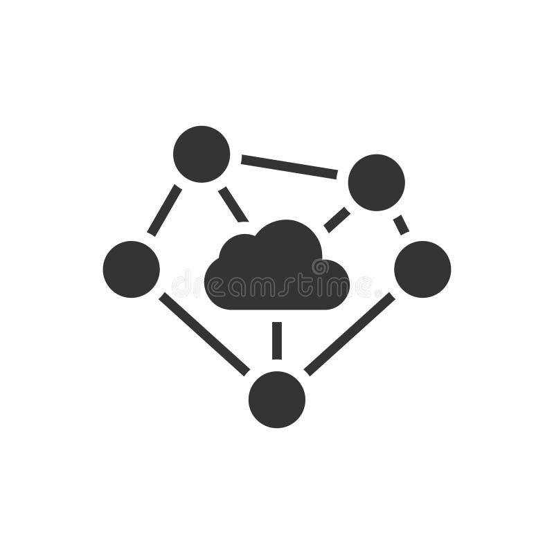 Network Connectivity Icon stock vector. Illustration of sign - 120396636