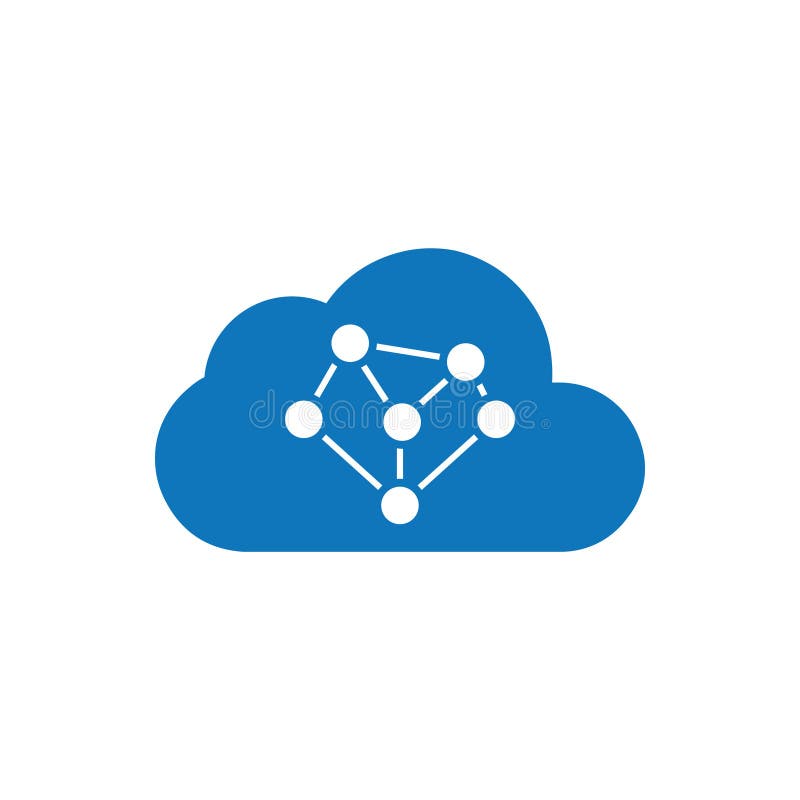 Cloud Connectivity Icon stock vector. Illustration of network - 120274690