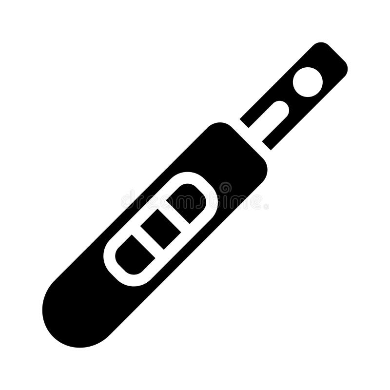 Pregnancy Test Icon stock vector. Illustration of design - 270576022