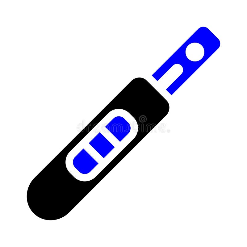 Pregnancy Test Icon stock vector. Illustration of gynaecology - 270576294