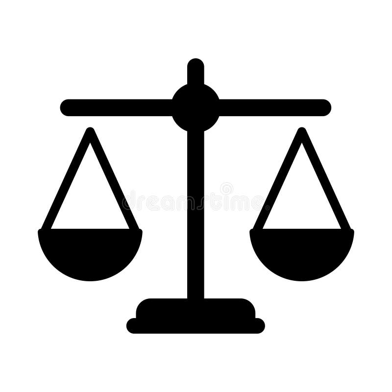 Scale Vector icon stock vector. Illustration of solid - 198842005