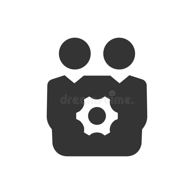 Solution team icon stock vector. Illustration of team - 147233807