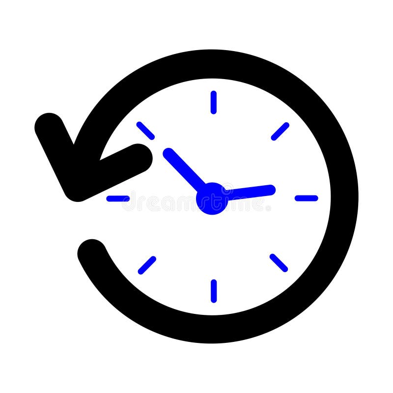 Time Reload Icon stock vector. Illustration of repeat - 291886415