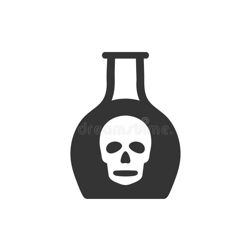 Toxic Icon stock vector. Illustration of poison, liquid - 111629605