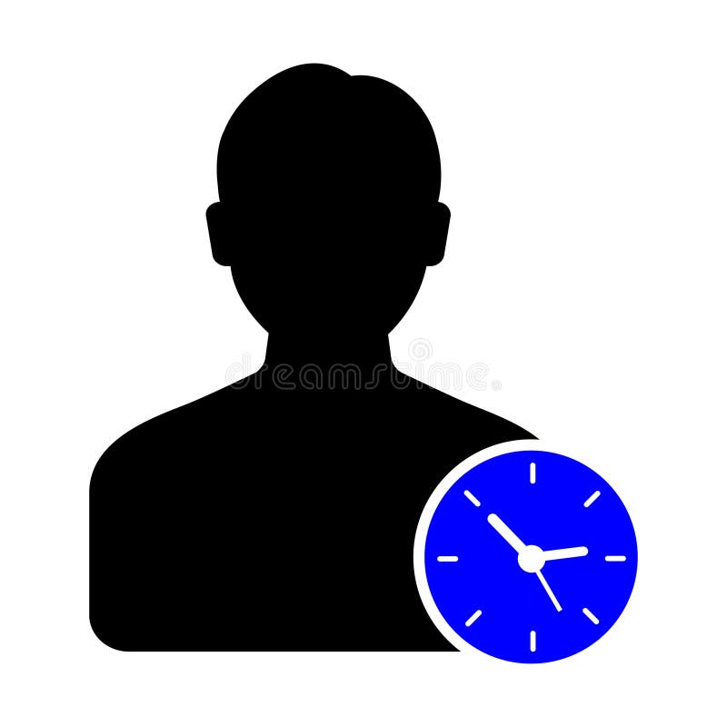 Wait Icon in Outline Style stock vector. Illustration of wait - 297844975