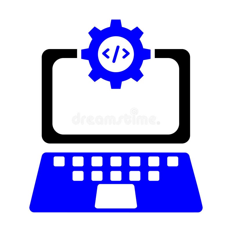Web Development Icon stock vector. Illustration of option - 308137974