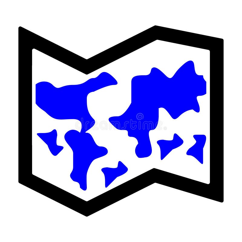 World Map Icon stock vector. Illustration of meticulously - 270575411