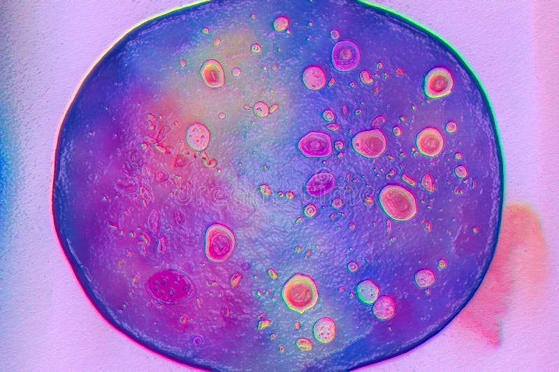 Beautiful Microworld, Microbes of Different Shapes, 3D Illustration ...