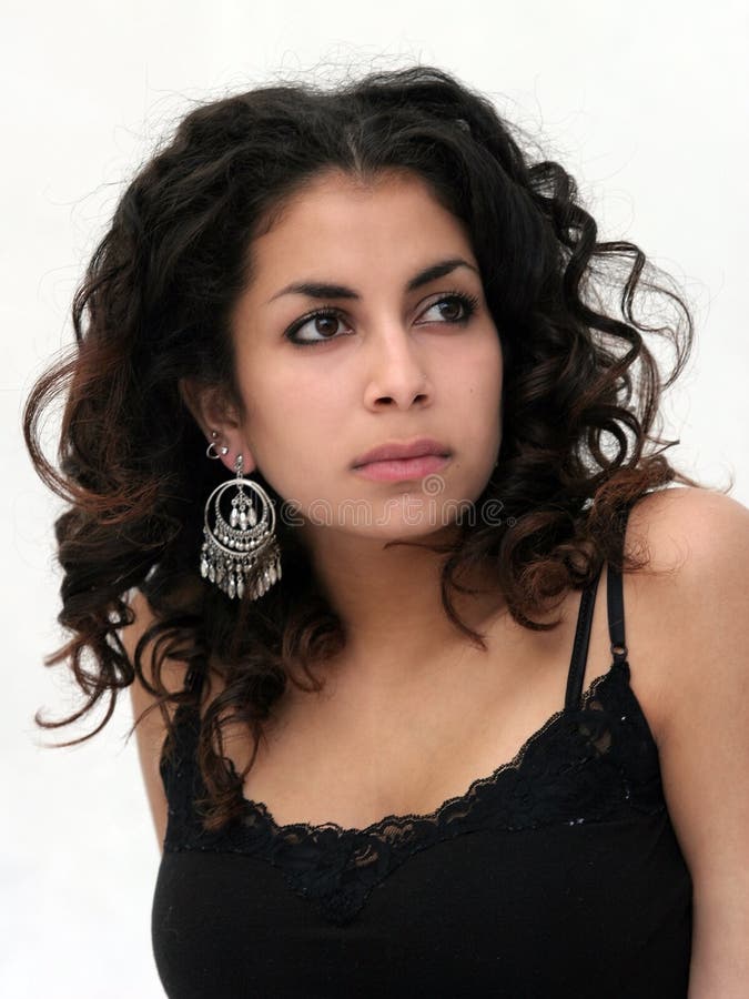 Beautiful Middle Eastern Girl Stock Photo - Image of diverse, ethnic ...