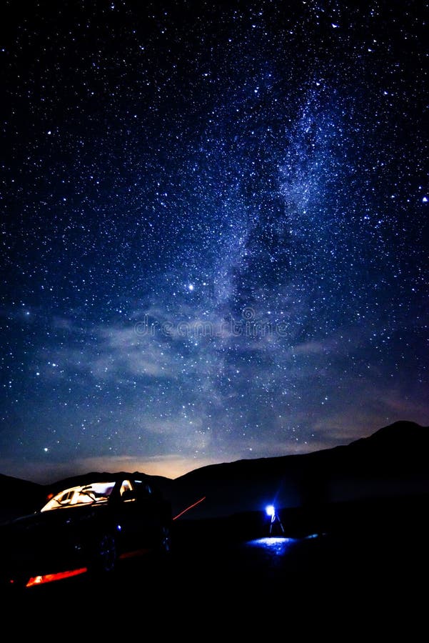 A Beautiful Milkyway on a Night Sky with Stars and Nice Background ...