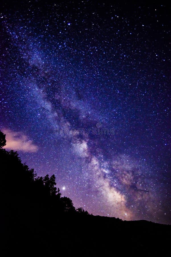 A Beautiful Milkyway on a Night Sky with Stars and Nice Background ...