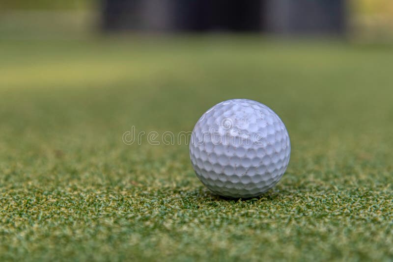Beautiful Mini Golf Course at Sunny Day Stock Photo - Image of color ...