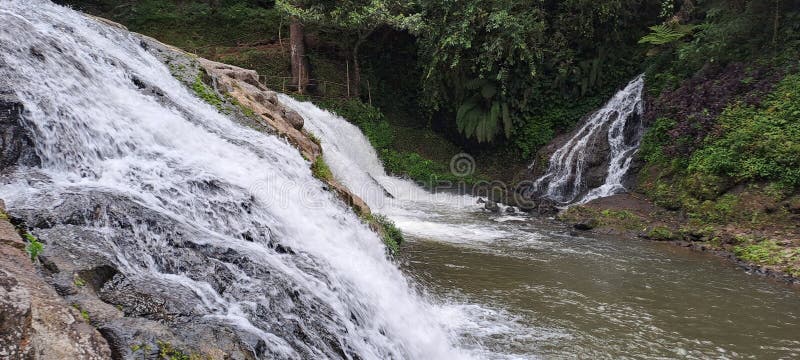 Beautiful Mini Waterfall in Lembang Stock Photo - Image of view, nature ...