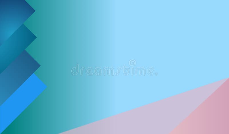 Beautiful Minimalist Gradient Blue Background Design Stock Illustration ...