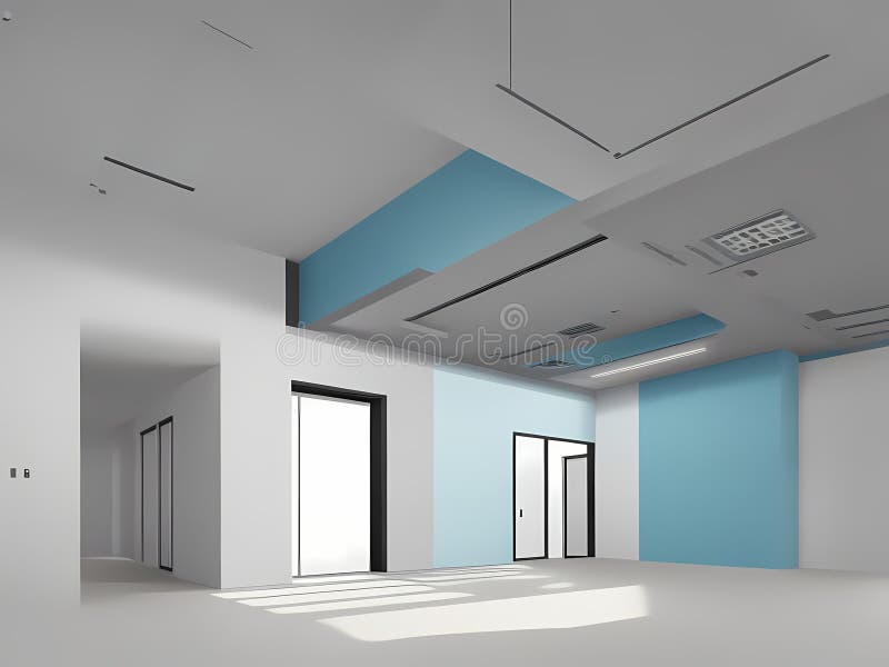 Beautiful Minimalistic Interrior Design of a House Created by AI Stock ...