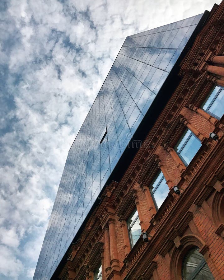 Mirror building stock image. Image of building, atmosphere - 4378373