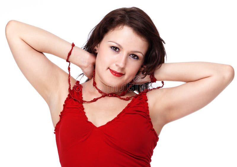 Beautiful model stock photo. Image of beautiful, smile - 10357316