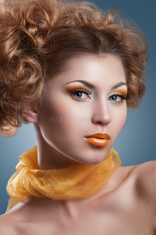 Beautiful model stock photo. Image of lady, hairstyle - 29669604