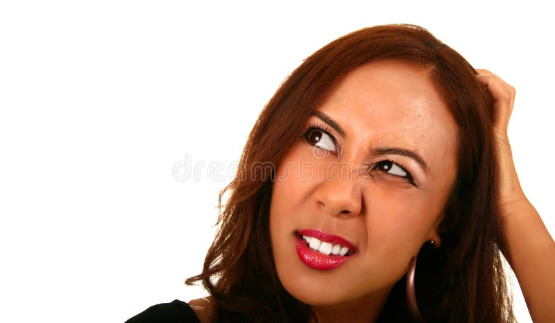 Confused Woman stock photo. Image of female, bemused, amazed - 2889472