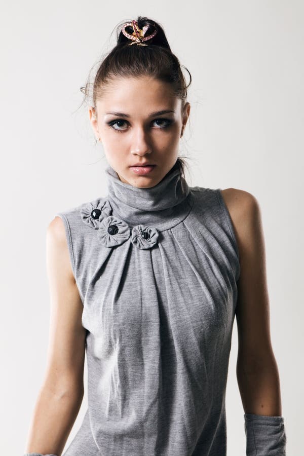 Beautiful model portrait stock photo. Image of beautiful - 15139644