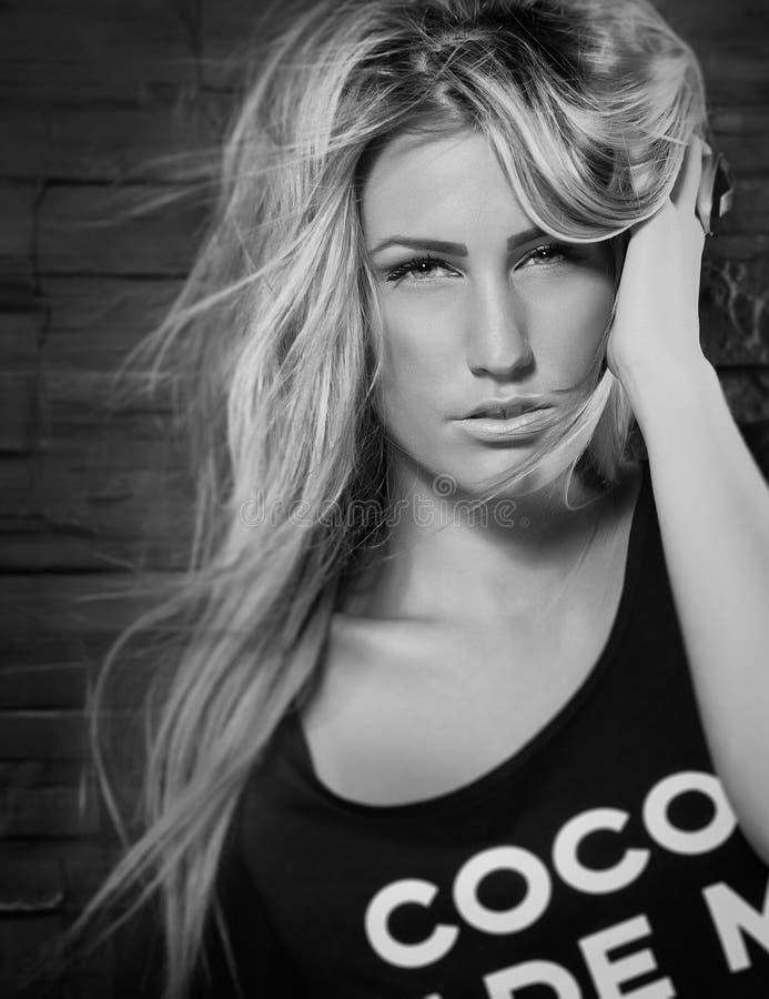 Beautiful model stock image. Image of woman, look, model - 43767337