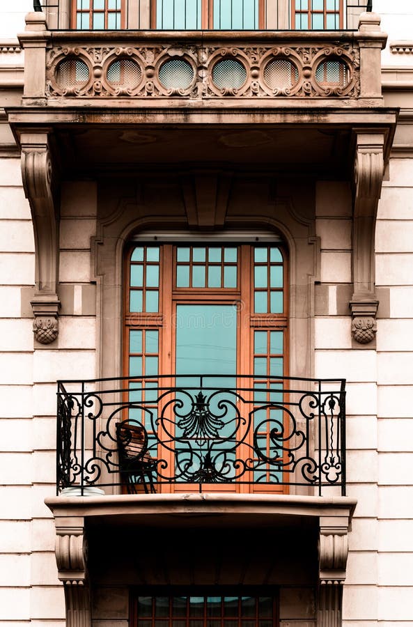 Beautiful Modern Architectural Style Windows Stock Image - Image of ...