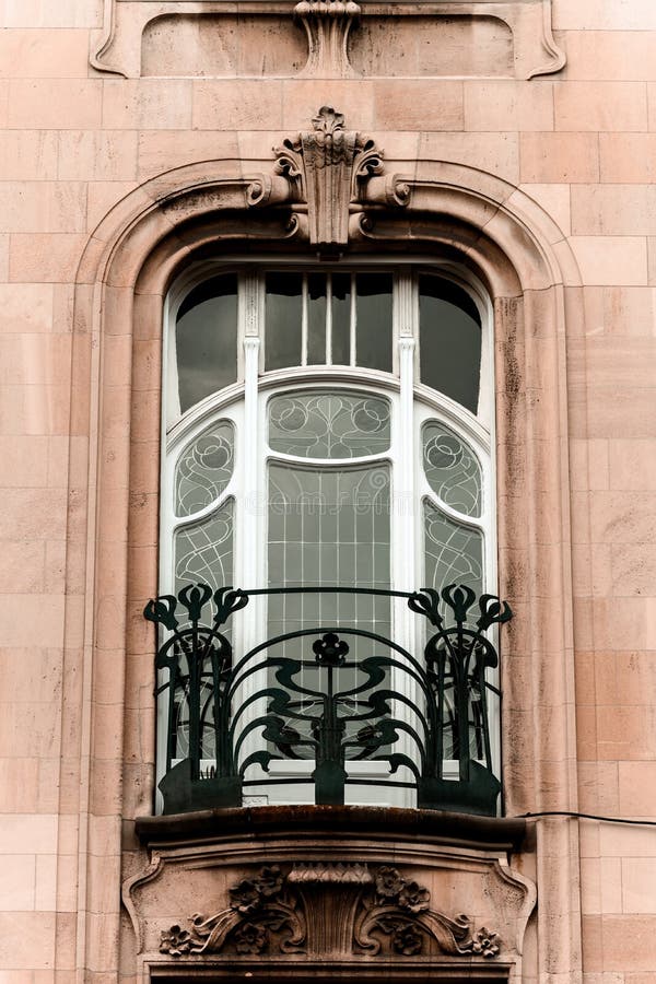 Beautiful Modern Architectural Style Windows Stock Image - Image of ...