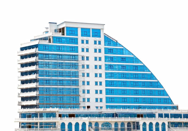 Beautiful modern building stock photo. Image of curve - 19534680