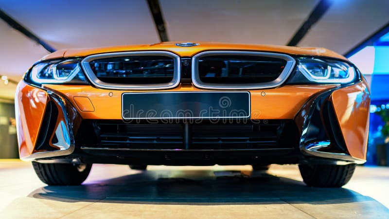 Beautiful Modern Car, Standing Editorial Image - Image of artists ...