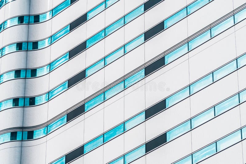 Beautiful Exterior Building with Glass Window Pattern Textures Stock ...