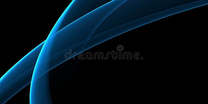 Modern Light Blue Wave Background Stock Illustration - Illustration of ...